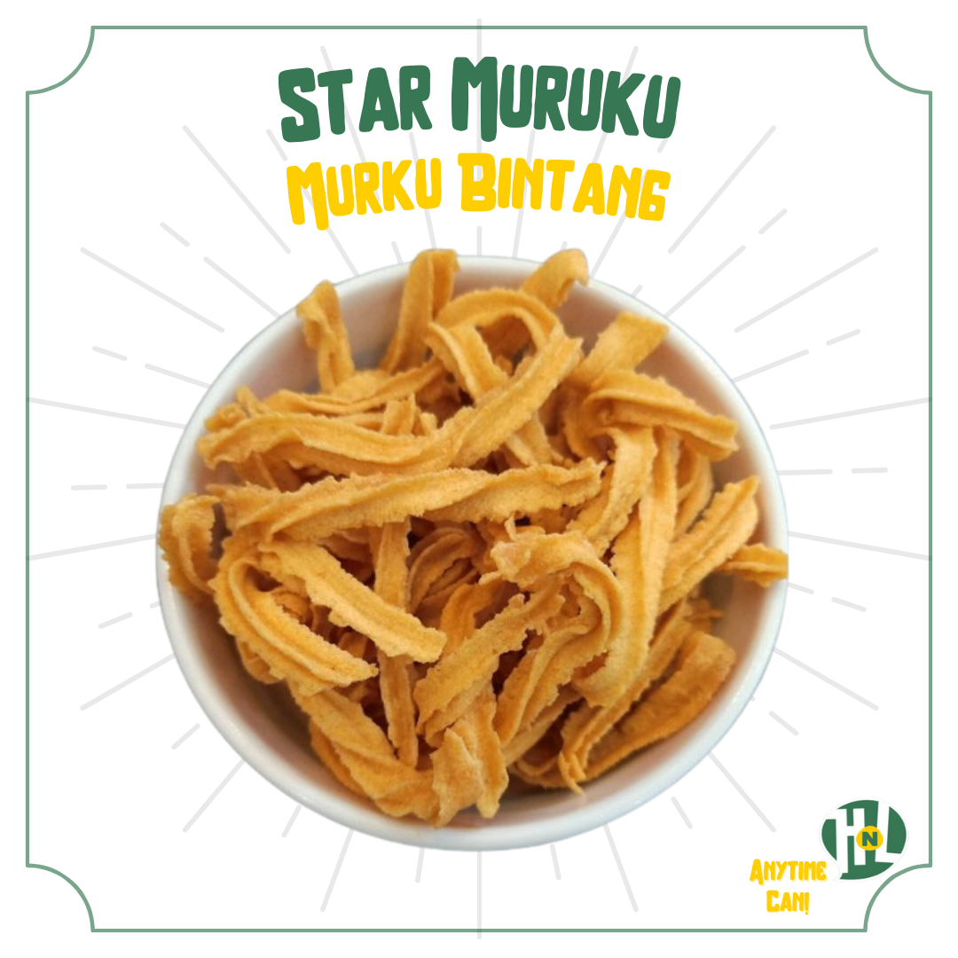 Muruku Star | Muruku Bintang | Ranggup & Disukai Ramai – HNL Snacks, Happiness 'N' Laughter