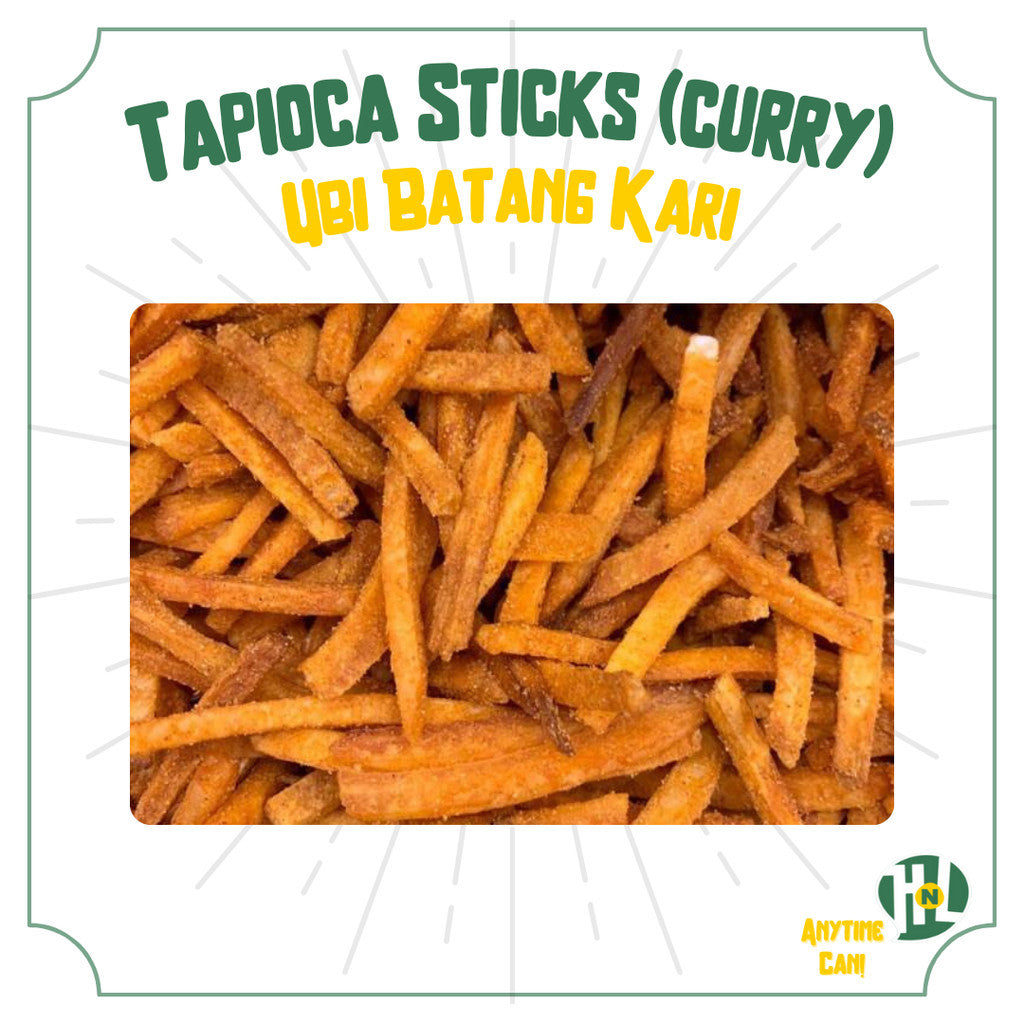 Kerepek Ubi Panjang Kari (Rasa Yang Memang Syok!) – HNL Snacks ...