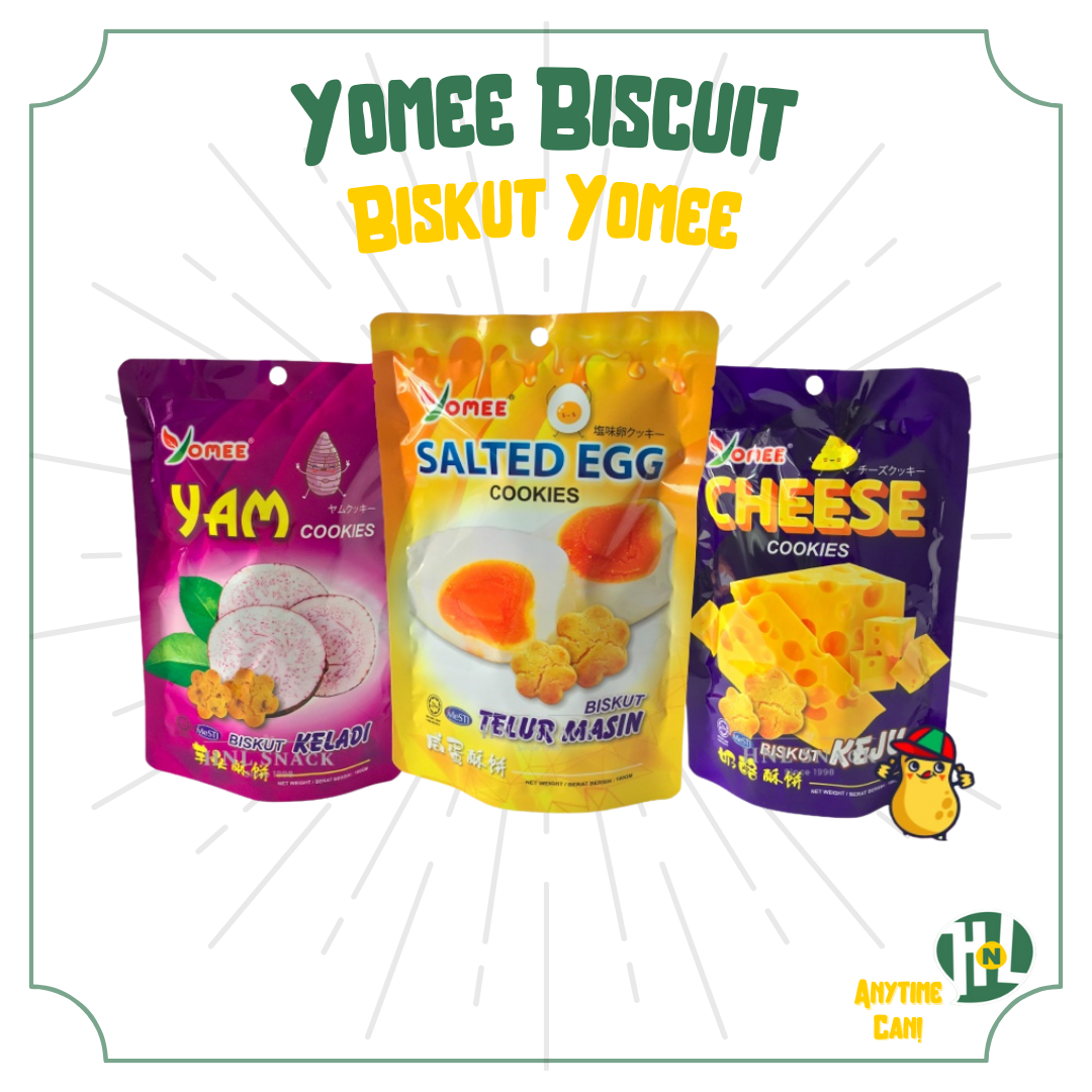 Yomee Salted Egg/Cheese/Yam Cookies HALAL – HNL Snacks, Happiness 'N ...