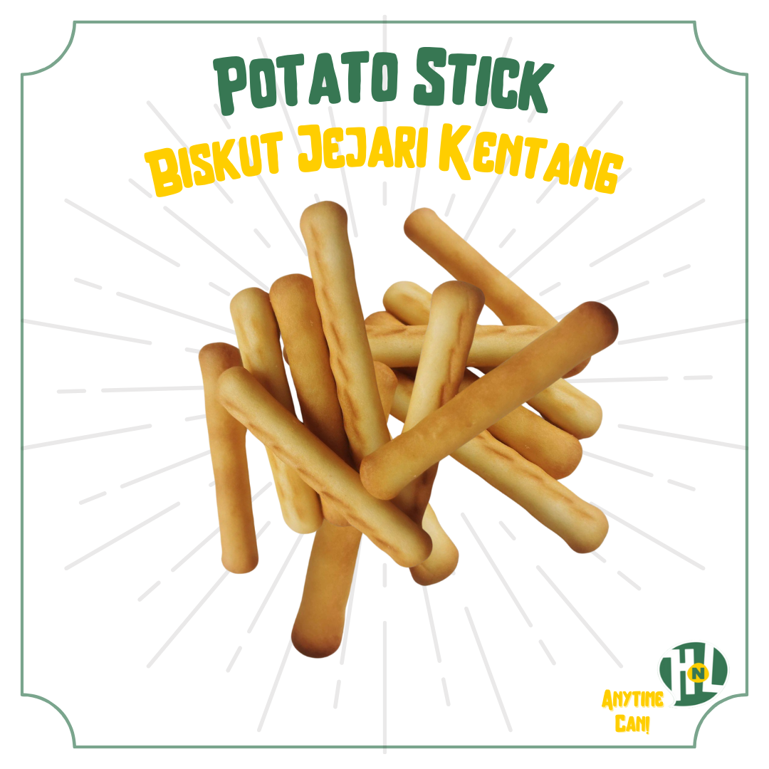 Biskut Jejari Kentang / Potato Stick – HNL Snacks, Happiness 'N' Laughter