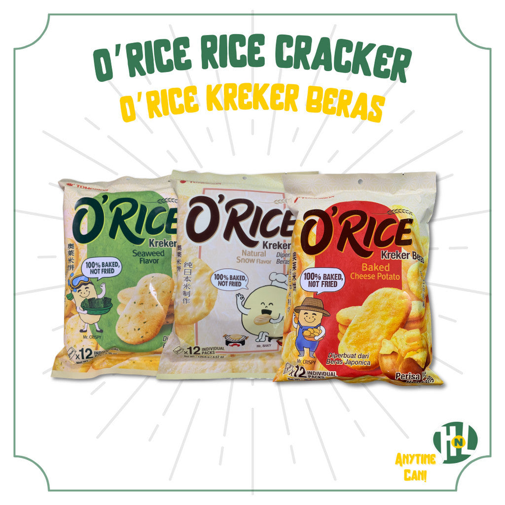 O'Rice Rice Cracker Biscuit – HNL Snacks, Happiness 'N' Laughter