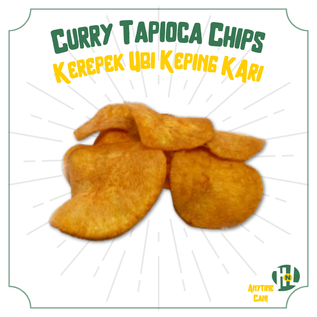 Kerepek Ubi Keping Kari | Aroma Kari Letop Di Mulut – HNL Snacks ...