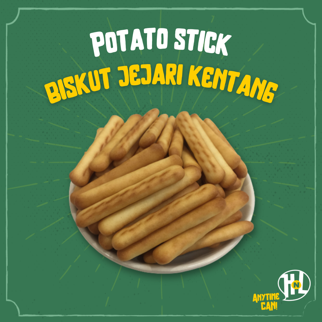 Biskut Jejari Kentang / Potato Stick – HNL Snacks, Happiness 'N' Laughter