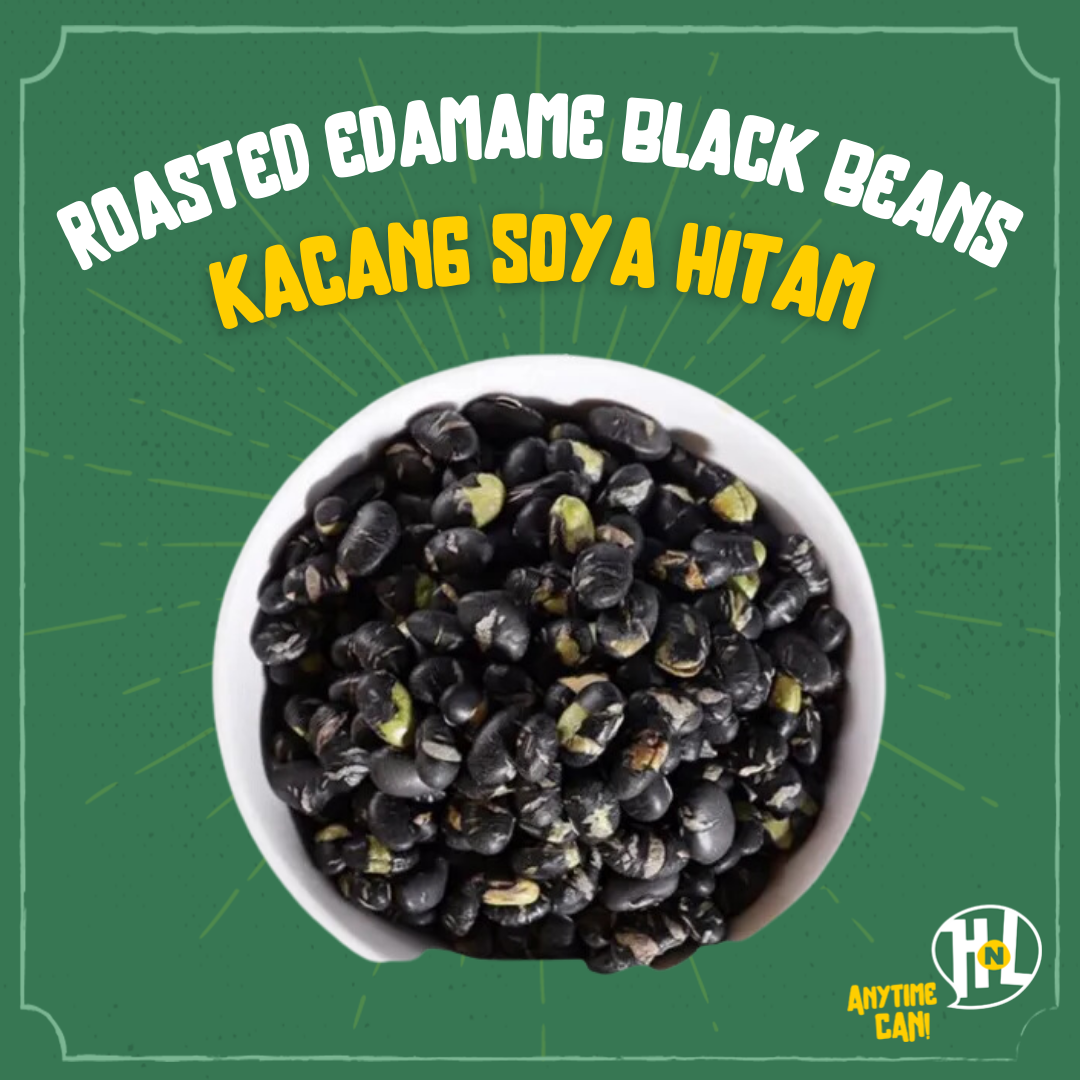 Kacang Soya Hitam | Black Soybeans – HNL Snacks, Happiness 'N' Laughter
